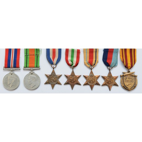 WWII Dunkirk medal group, to include 1940 Dunkirk, 1939-1945 Star ...