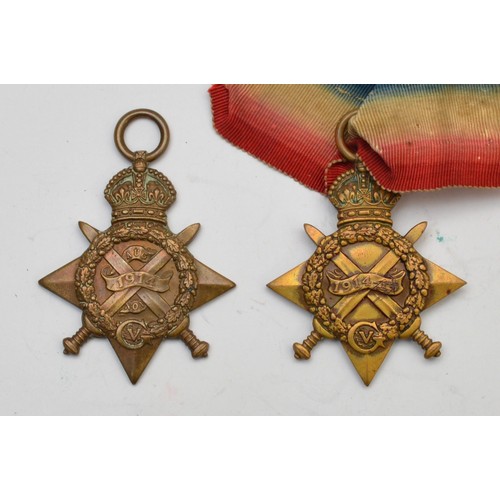 WWI 1914 Mons Star, together with the 1914-1915 Star, Mons presented to ...