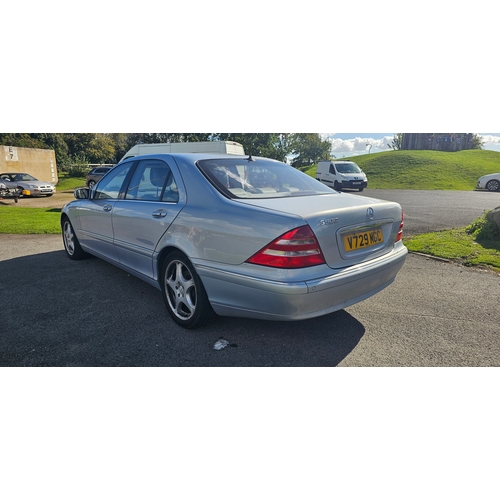 1999 Mercedes Benz S500L W220 automatic, 4996cc. Registration number ...