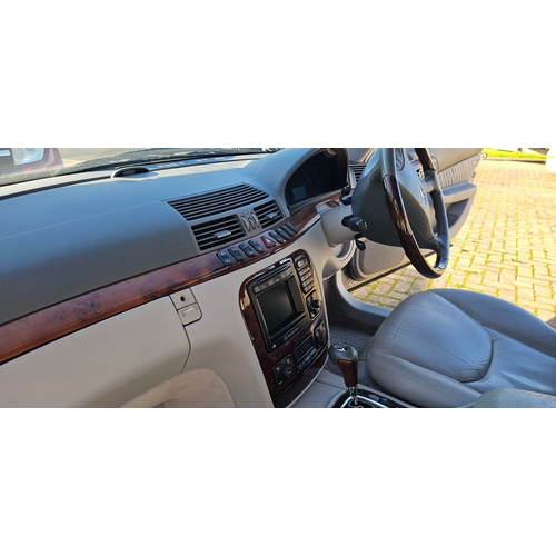 1999 Mercedes Benz S500L W220 automatic, 4996cc. Registration number ...