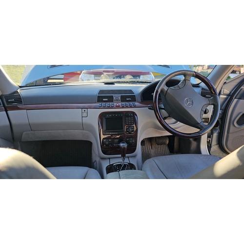 1999 Mercedes Benz S500L W220 automatic, 4996cc. Registration number ...