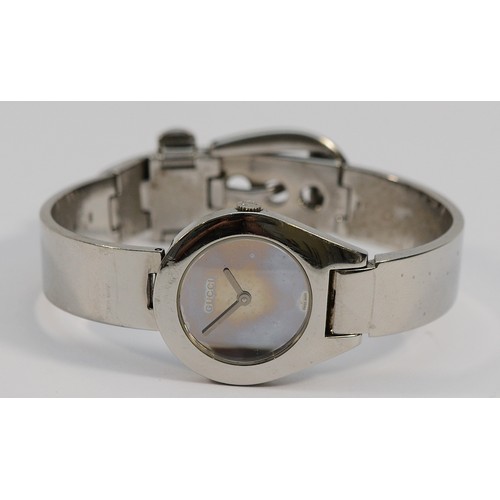 Sherrie Hewson Collection - Gucci, a stainless steel quartz ladies ...