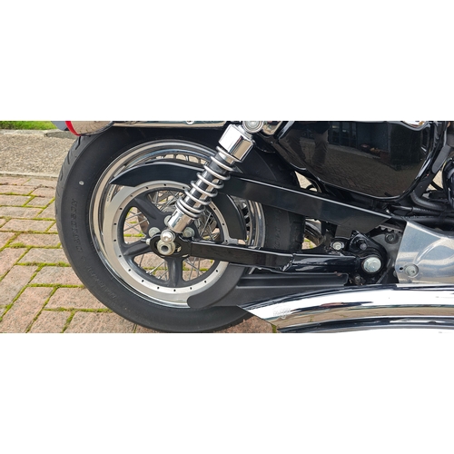 2009 Harley Davidson XL 883L Sportster. Registration number YP59 FUT ...