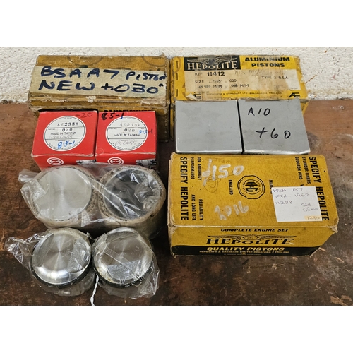 A collection of NOS pistons