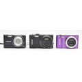 Three digital cameras, a boxed Samsung WB700, a Samsung PL221, and a ...