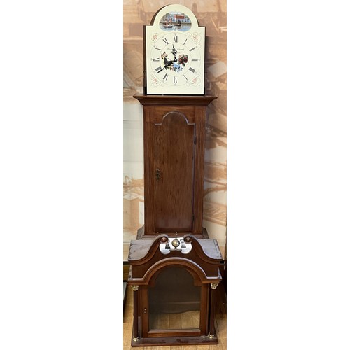 A late 20th century Longcase clock by Richard Broad of Bodmin, Cornwall ...