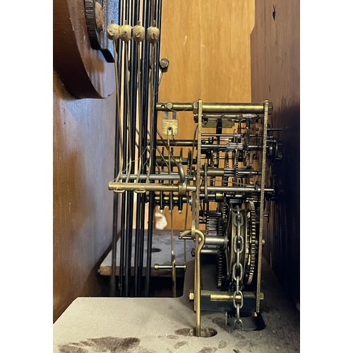 A late 20th century Longcase clock by Richard Broad of Bodmin, Cornwall ...