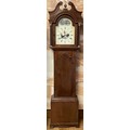 A late 20th century Longcase clock by Richard Broad of Bodmin, Cornwall ...