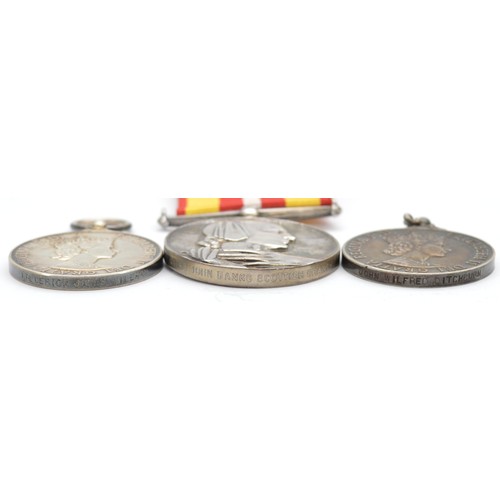 ERII two Faithful Service medals presented to John Wilfred Ditchburn ...