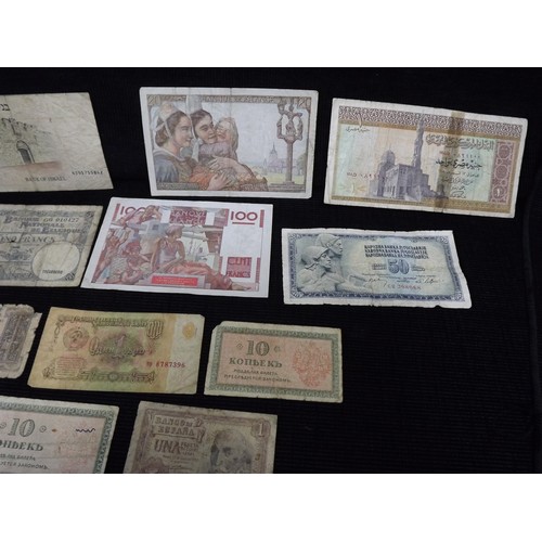 World Banknotes. France, Italy and Spain WWII Emergency Issue Currency ...