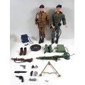 Two Palitoy Action Man soldier figures both circa 1960's one with ...