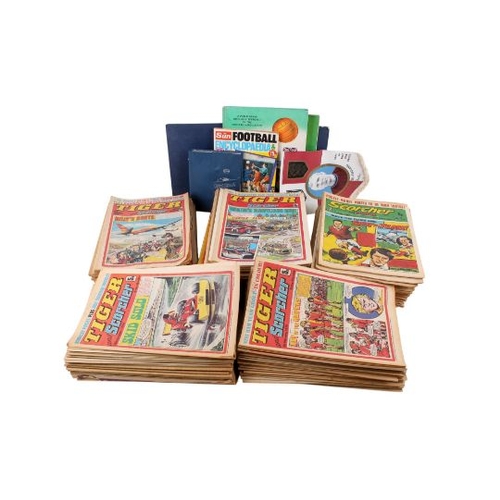 A collection of assorted football related comics, circa 1970s ...