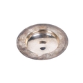 A silver 'Armada' dish. With a simple double band border to the out ...