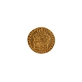A 1764 George III gold Guinea coin. Weight 8.4g, diameter 25mm