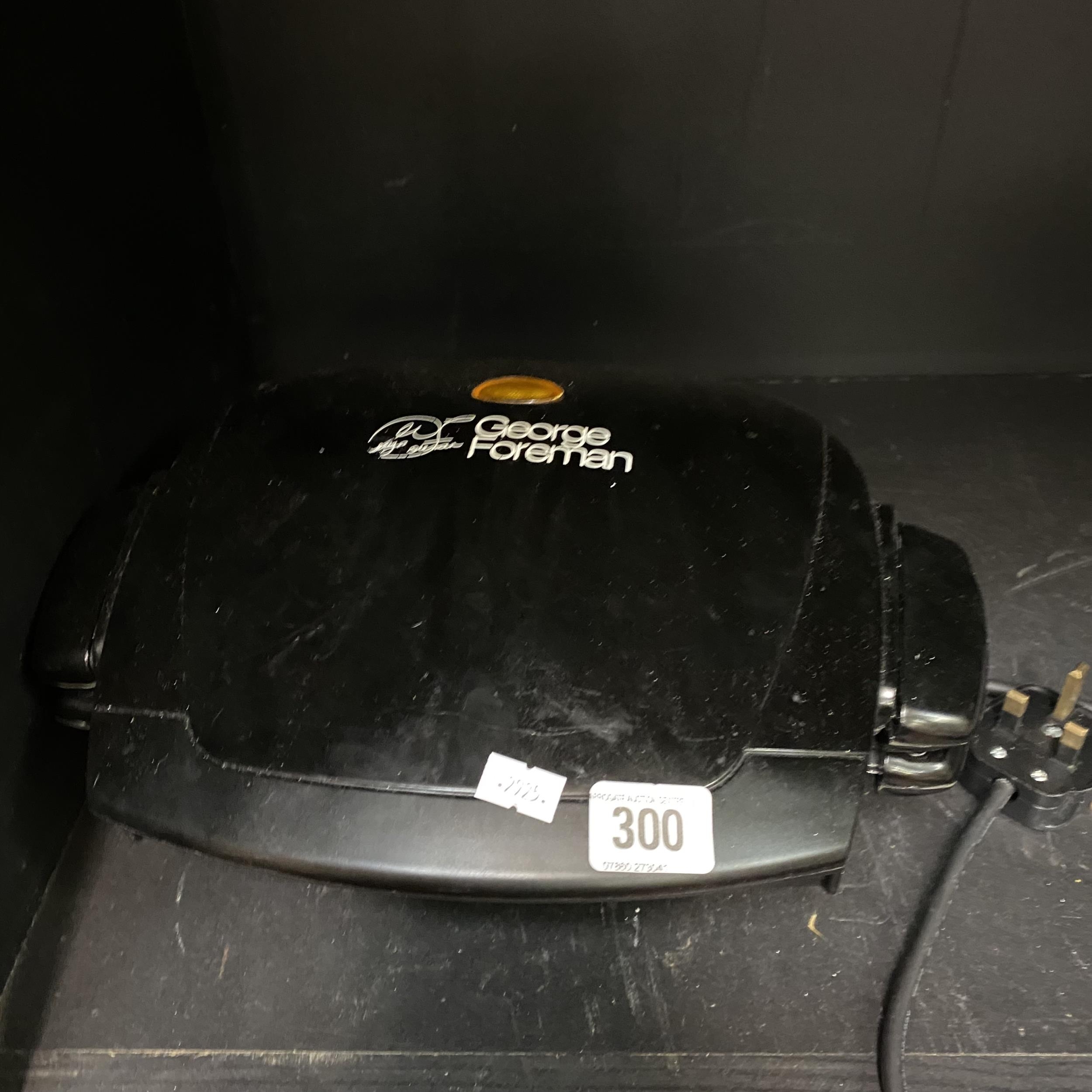 George Foreman toastie machine
