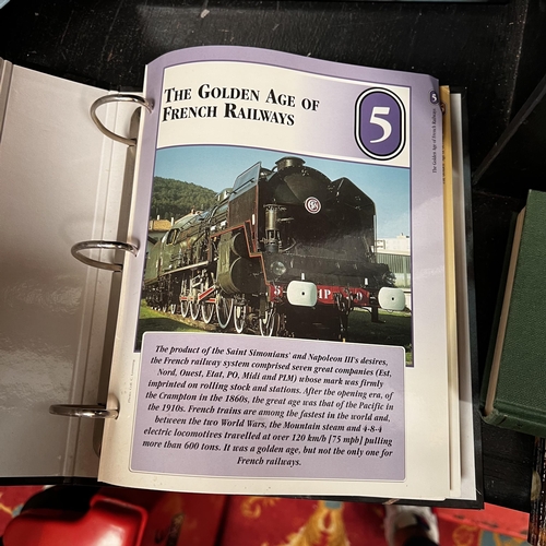 Four books of Legendary trains by Orbis