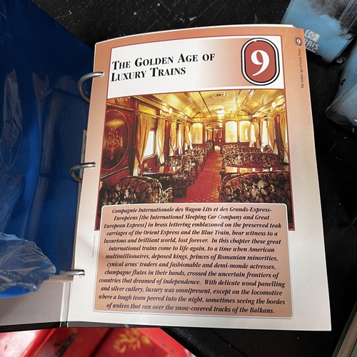 Four books of Legendary trains by Orbis