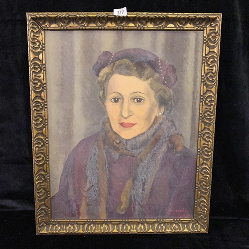 Oil on canvas titled May by Nina Lewis