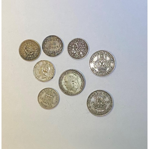 SELECTION OF SILVER COINS