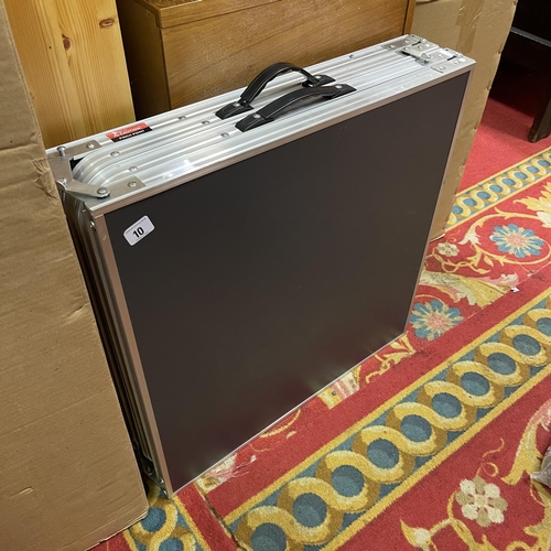 10FT ALUMINIUM LONG FOLDING TABLE