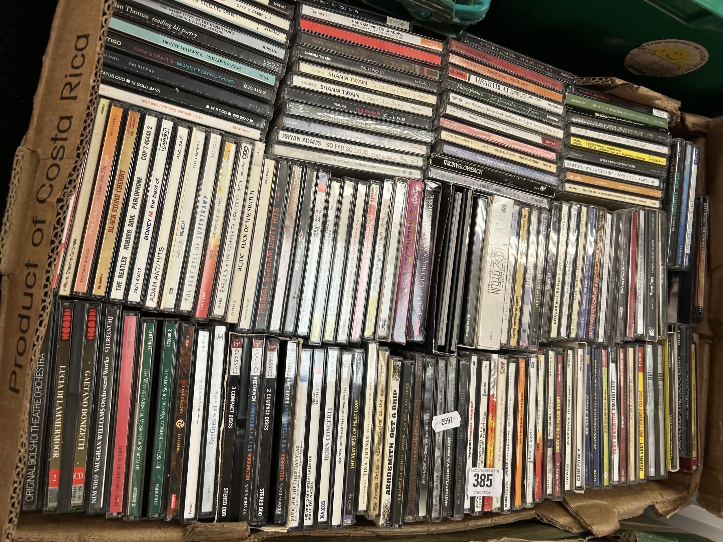 LARGE BOX OF CDS