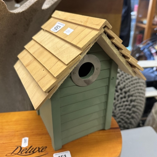 WOODEN BIRD BOX