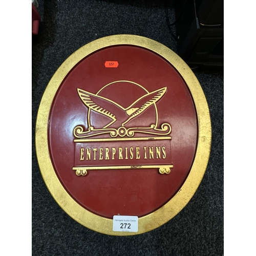 ENTERPRISE INNS WALL PLAQUE