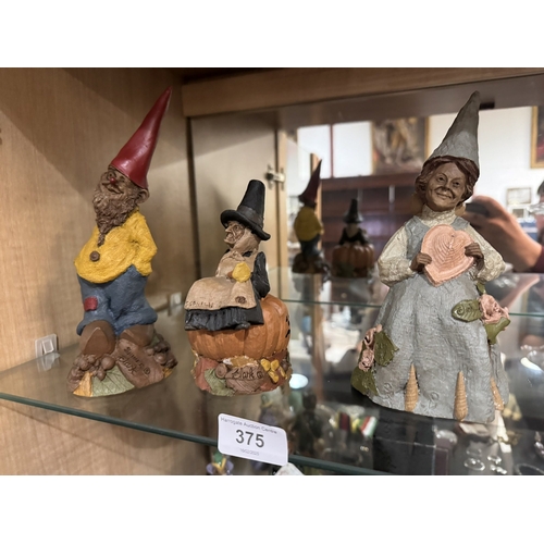 THREE TOM CLARK 1987 VINTAGE FIGURES