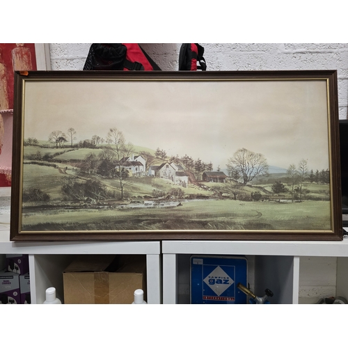 COUNTRY FARMYARD SCENE BY BARNFATHER 1971