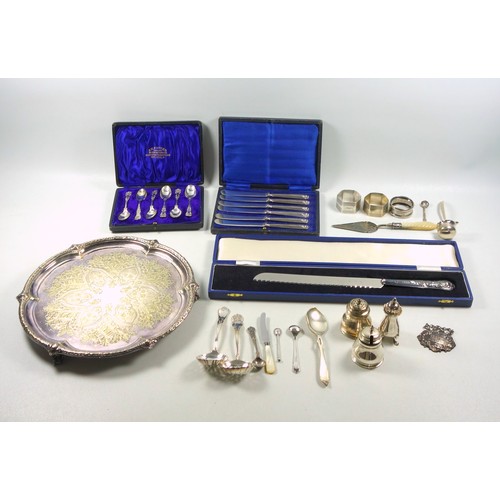 Set of 6 Edwardian silver King's Pattern demitasse spoons, by John ...