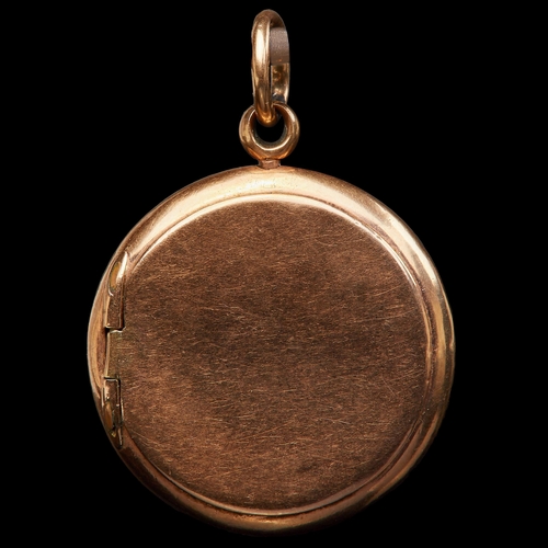 MASONIC HIDDEN DOUBLE LOCKET PENDANT, the locket with 2 hinges, one ...