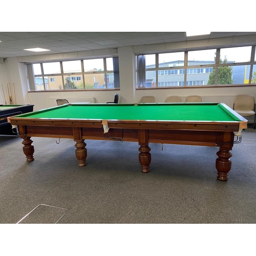 FULL SIZED SNOOKER TABLE (SLATE BASED). THE TABLE WILL NEED TO BE ...