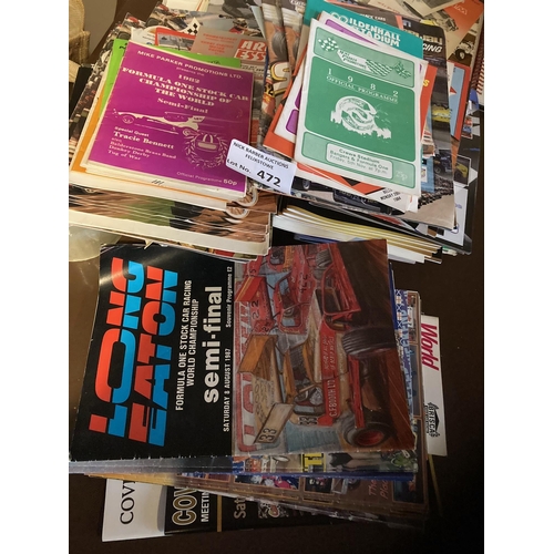 Stock Car : 1970s onwards good slxn of venues Crewe, Rochdale - mostly ...