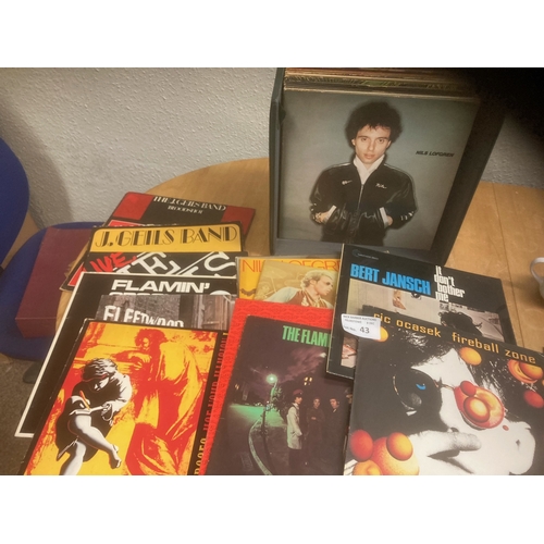 Records : Great batch of albums inc Flamin Grooves, Lefgren, Fleetwood ...