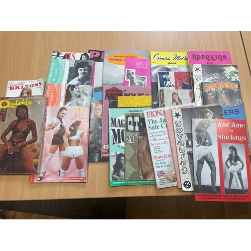 Adult Glamour: Selection of Adult Glamour magazines, including S.A.E ...