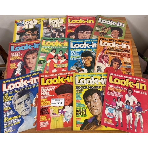 Magazines/Comics: Look-in collection of magazines, Good conditions; (100+).