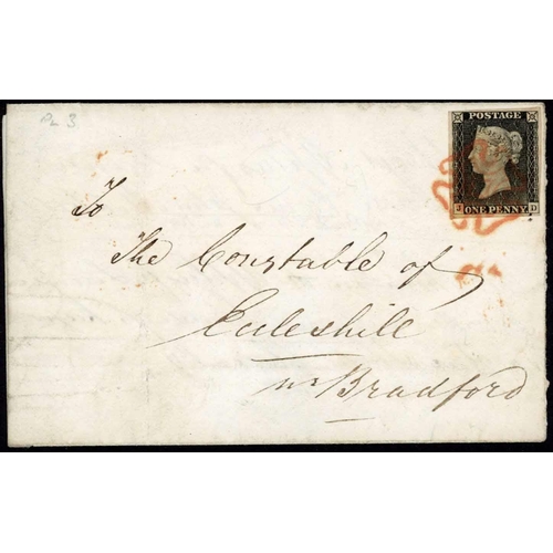 PLATE 3 JD: Good 4-margin example cancelled with crisp red MX on 3 Aug ...