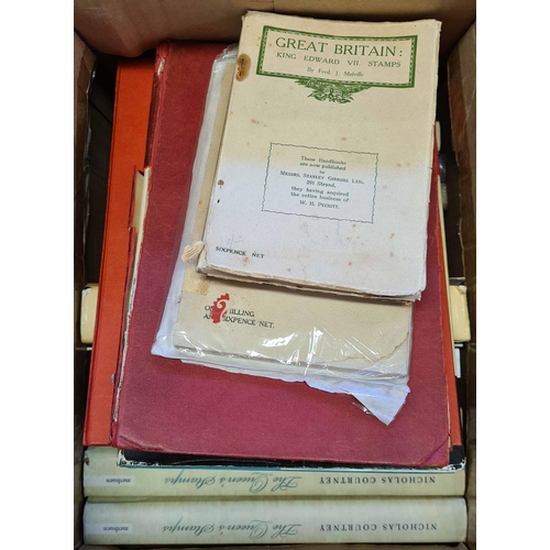 MISCELLANY: A remaindered GB library inc. Penny Red Stars by Tonna; The ...