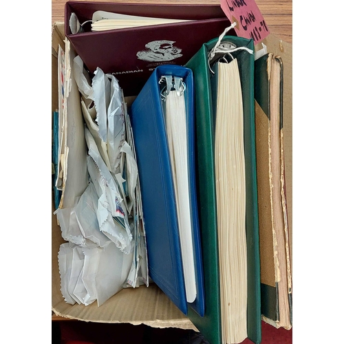 STAMPS & COVERS: Carton with modern commercial covers, packets with ...