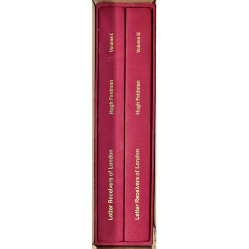LETTER RECEIVERS OF LONDON 1652 TO 1857 by Feldman. A history of their ...