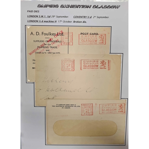 SLOGAN POSTMARKS OF THE 1930s: Binder housing a selection of cards ...
