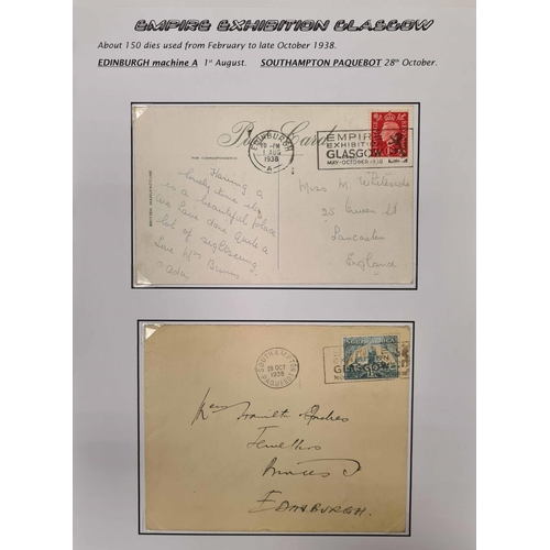 SLOGAN POSTMARKS OF THE 1930s: Binder housing a selection of cards ...