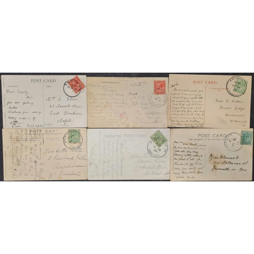 FORES ENVELOPE NUMBER 1 front from Ross to Bristol dated 10 July 1840 ...