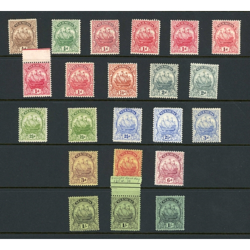 1922-34: Wmk. Script CA complete mint set, SG77/87, plus all listed ...