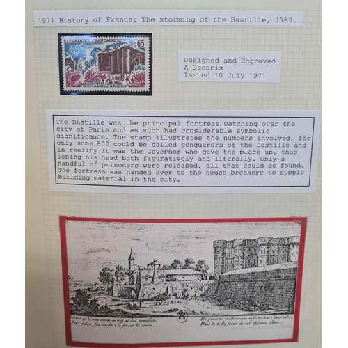 1949-75 COMMEMORATIVE ISSUES mainly mint, written up in 8 albums with ...