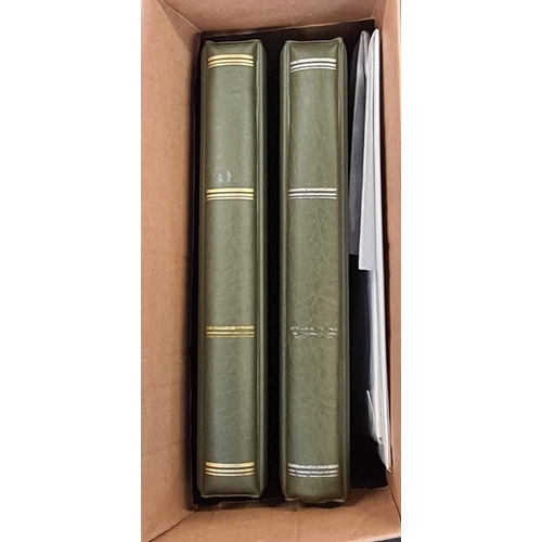 1960s-80s MACHIN BOOKLET PANES: A box containing 2 albums & 2 packets ...