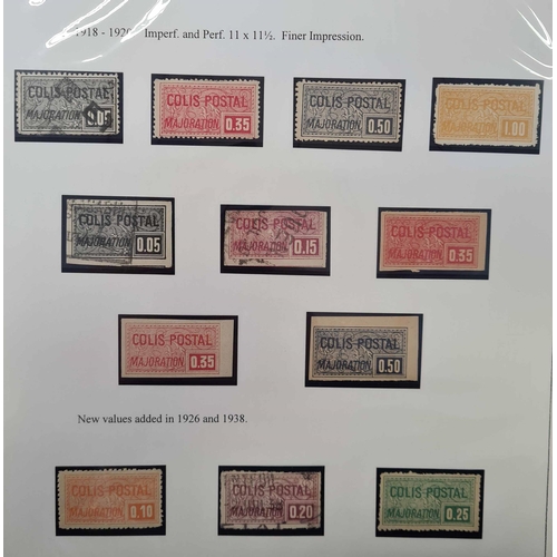 RAILWAY PARCEL POST STAMPS: Collection 1892-1960 housed in SG album ...