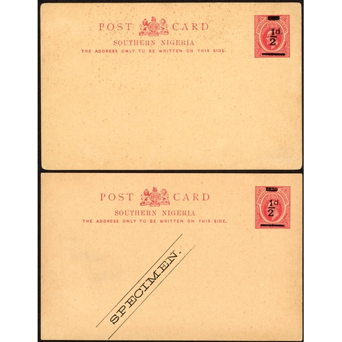 KEVII UNUSED POSTAL STATIONERY CARDS: Small collection inc. 1903 1d ...