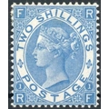 1867-80 LARGE UNCOLOURED CORNER LETTERS - SPRAY OF ROSE WATERMARK: 2 ...