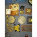 Synchronome and mechanical clock parts A/F Location: